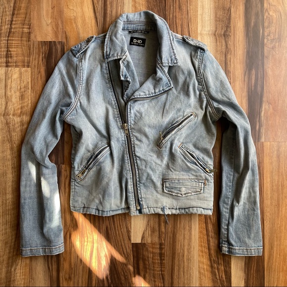 D-ID | Jackets & Coats | Denimology Did Denim Perfecto Biker Jacket ...